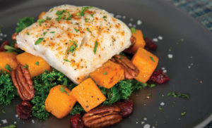 Sheet Pan Wild Alaska Pollock with Kale, Butternut Squash and ...